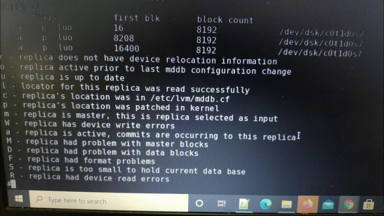 Replace Hard Disk on M5000 Configured As Root Disk In SVM - YouTube