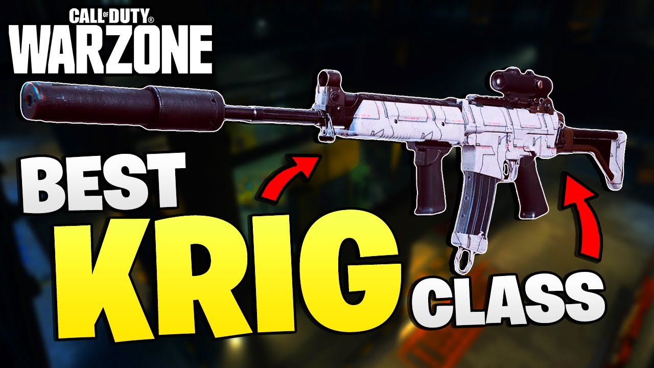 BEST KRIG 6 CLASS - Warzone Cold War Update (BEST COLD WAR AR IN ...