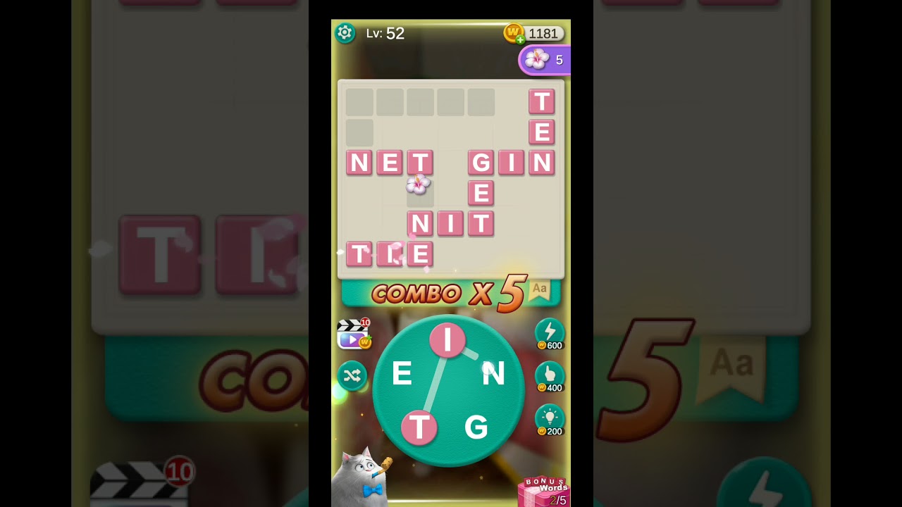 Word Villas Level 52 Walkthrough - YouTube
