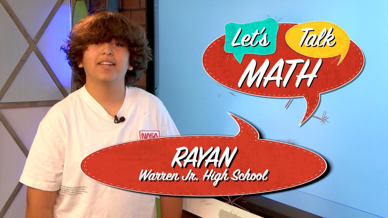 "Let's Talk Math" - Solving for X with Rayan - YouTube