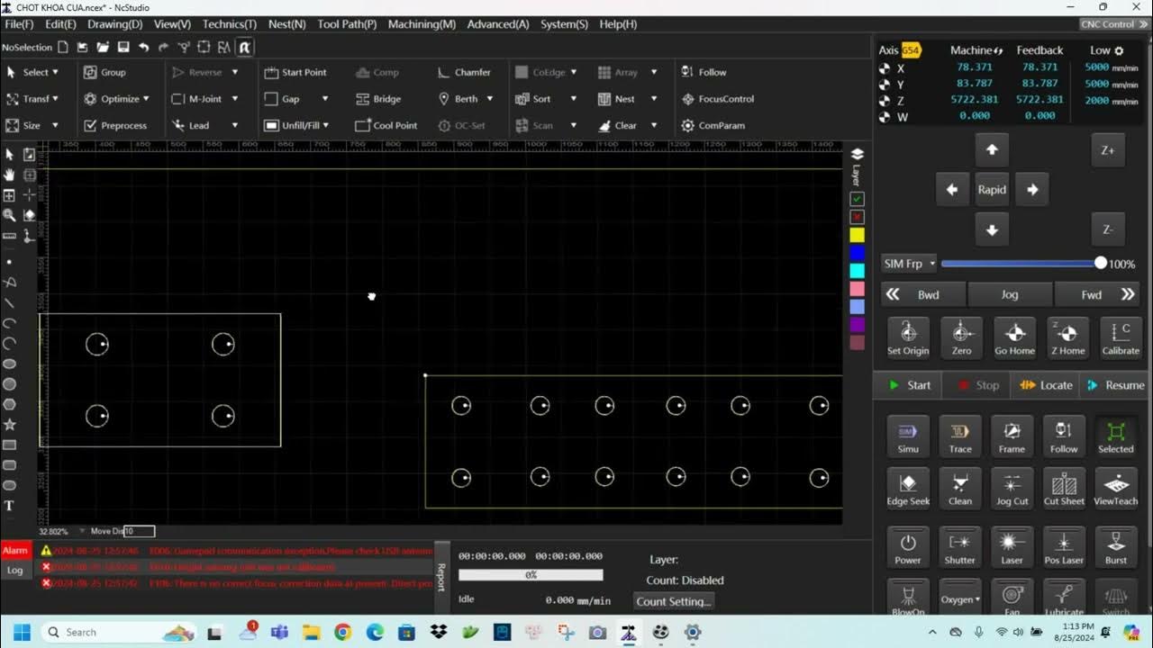 Hướng dẫn sử dụng máy cắt laser Bảo Khang CNC. #baokhang #cypcut #cnclaser #ncstudio . - YouTube