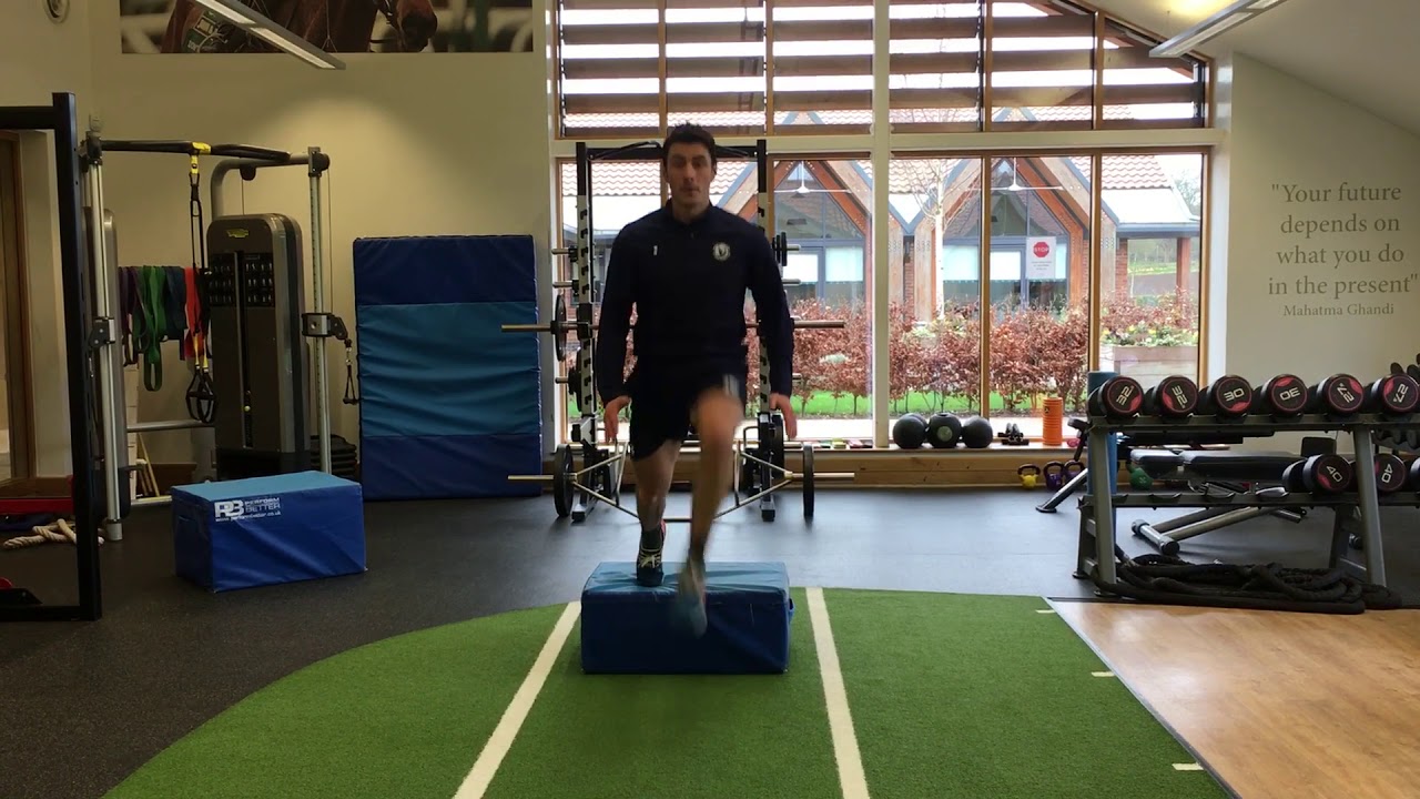 RFE Split Squat Jumps - YouTube