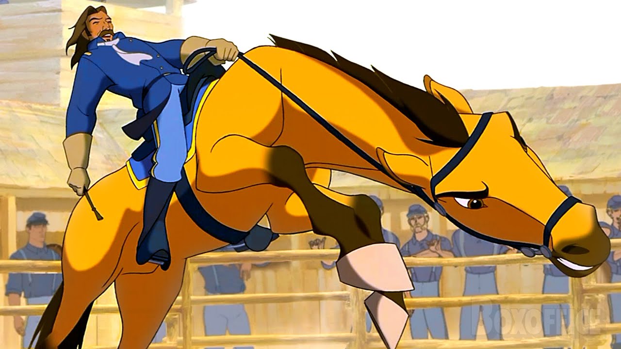 The horse that couldn't be tamed (Spirit Best Scenes) 🌀 4K - YouTube