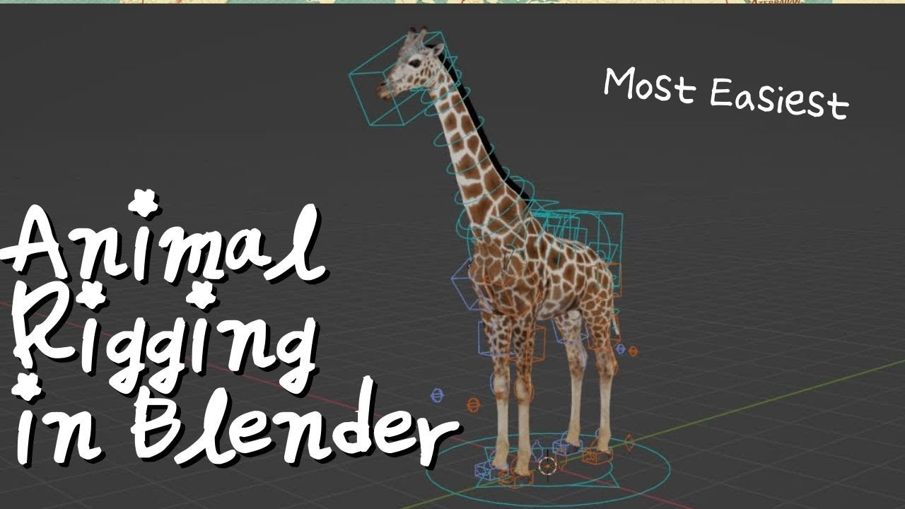 Easy Animal Riging in Blender - YouTube