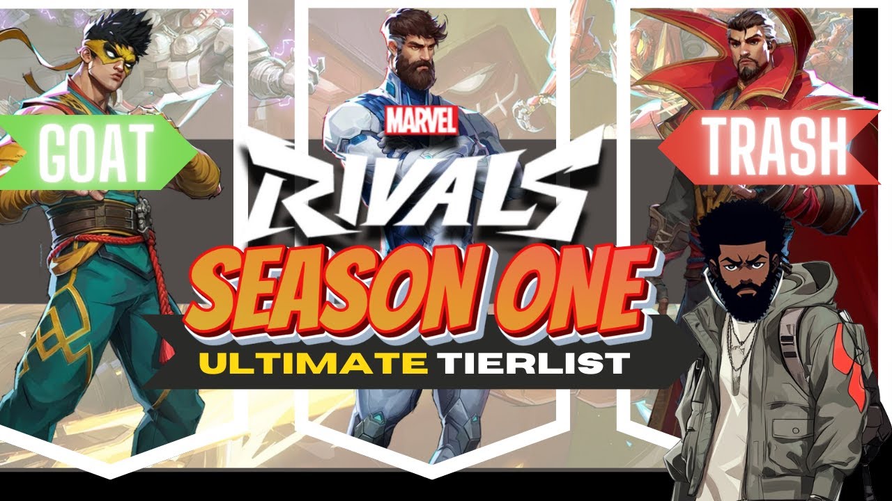 Marvel Rivals Tier list Season 1 Best Heros *Ultimate Guide ...
