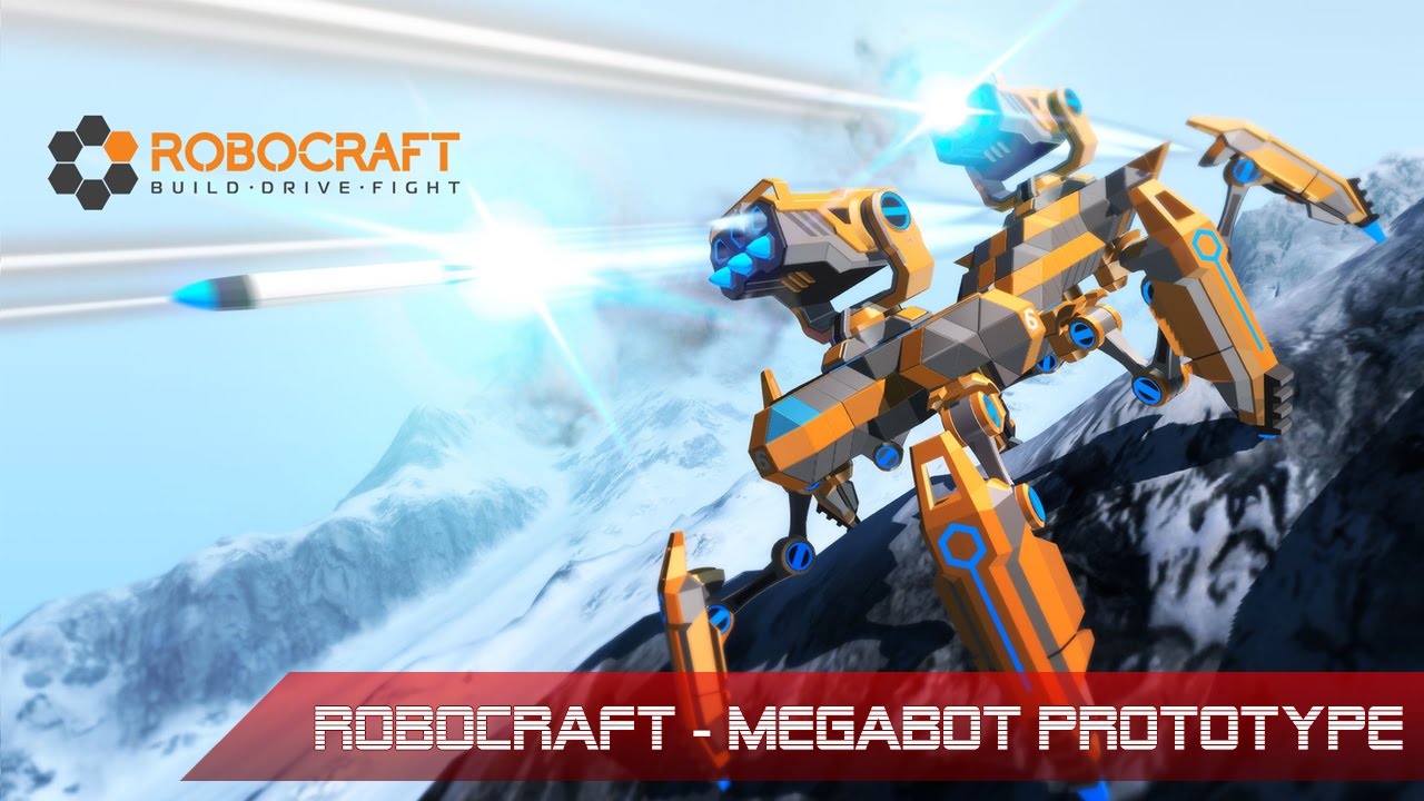 🎮 [Robocraft] Megabot prototype - YouTube