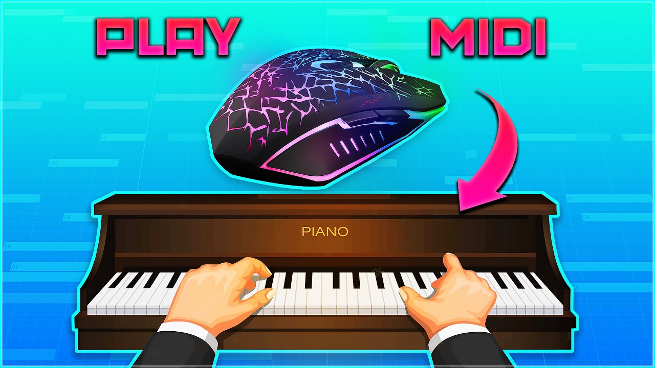 How To Play Piano Using Your Mouse In ANY DAW 🎹🖱 (Ascend Your Producer ...