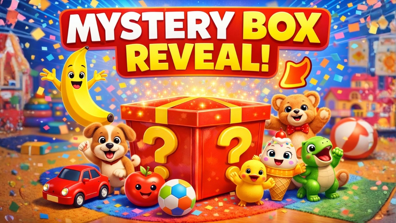 Mystery Box Reveal for Kids! 🎁 Can You Guess What’s Inside? Fun ...