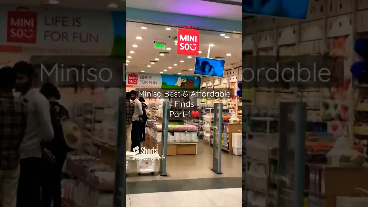 Miniso India Afforbale Finds #beauty #affordable #viral #shorts #Miniso ...