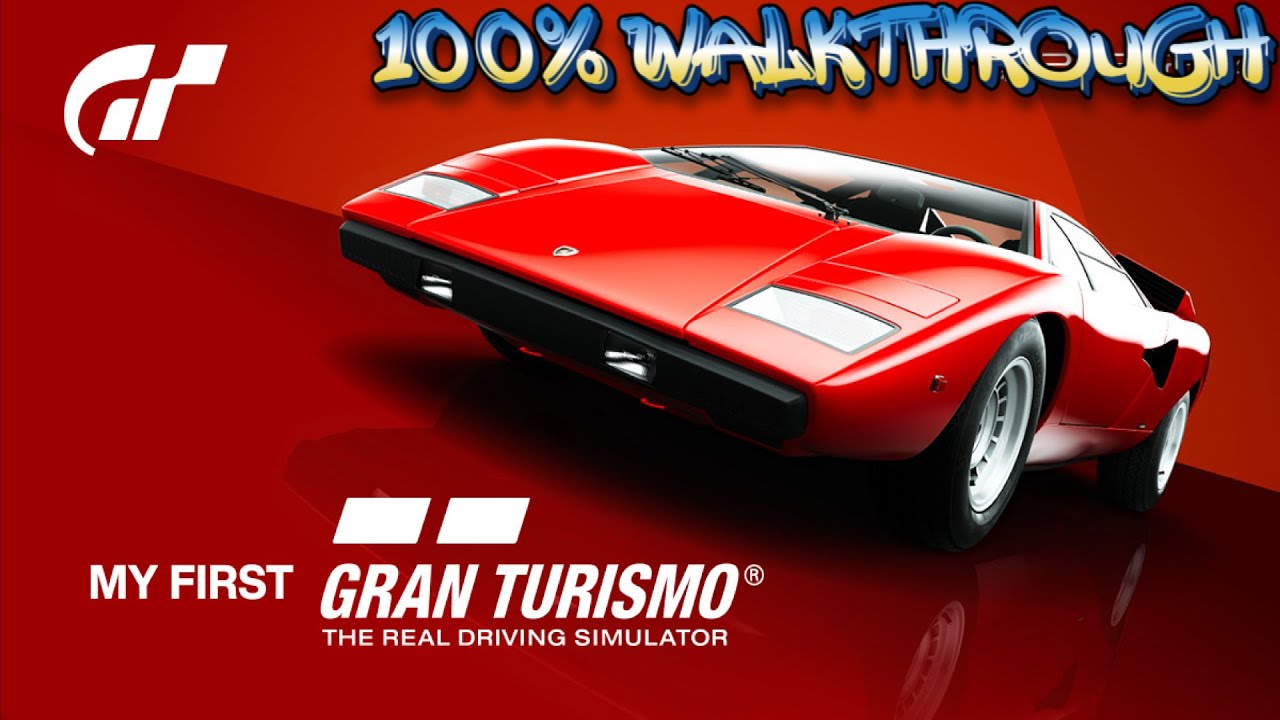 My First Gran Turismo (100% Gameplay) - YouTube