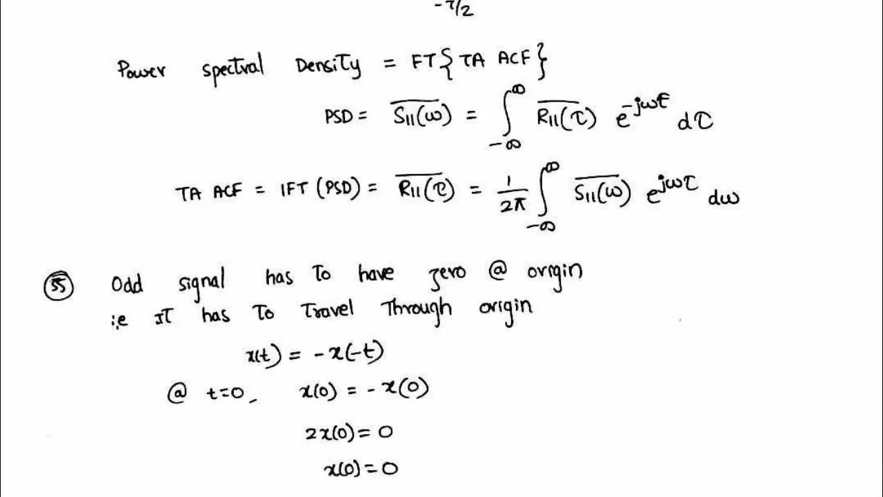 [#10] GATE Short Notes - Signals and Systems - Part 2 - YouTube