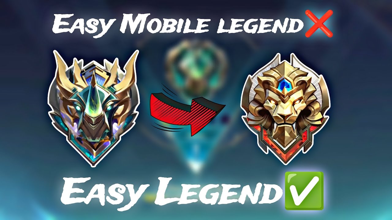 Easy mobile legends Easy legend - YouTube
