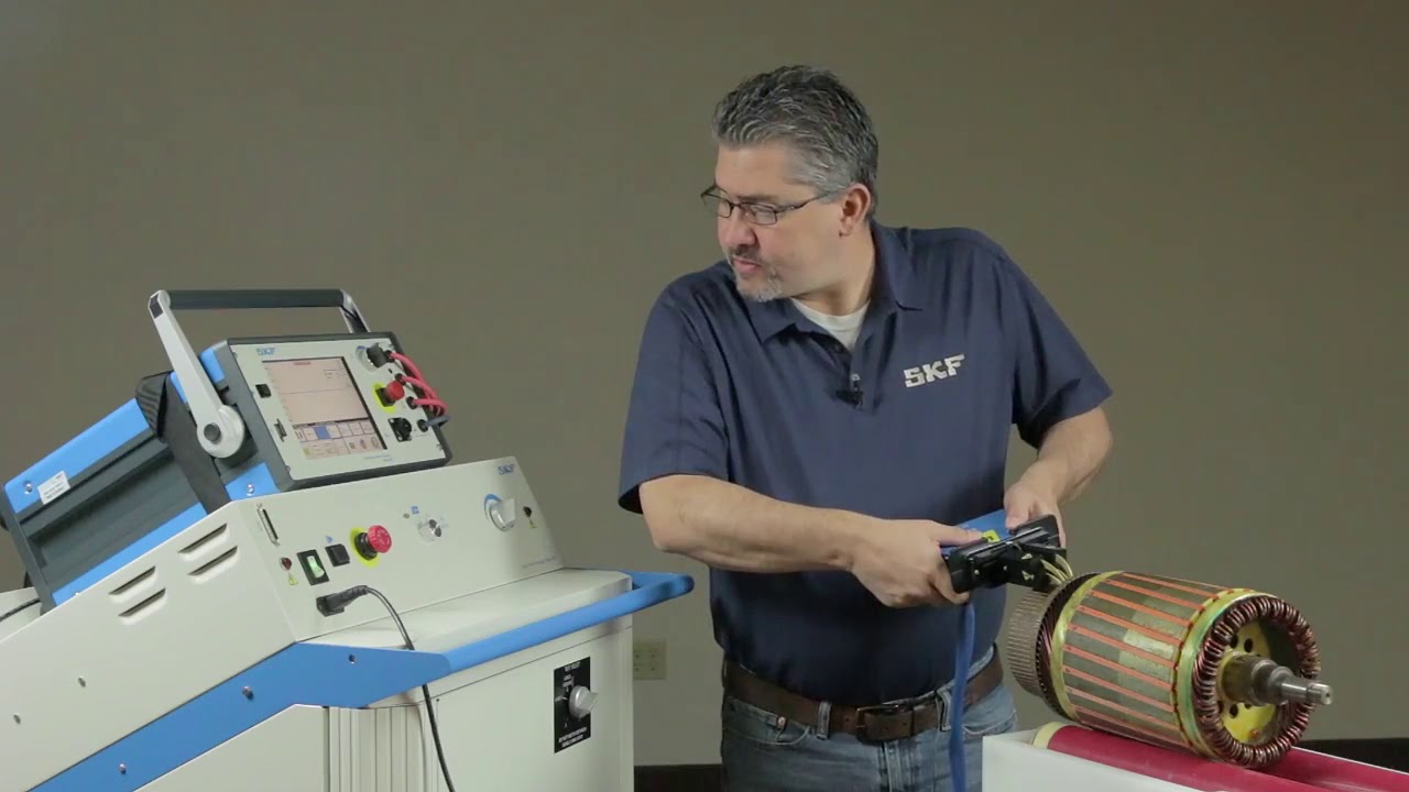 Armature Testing with the SKF Baker DX and PP85 Power Pack - YouTube