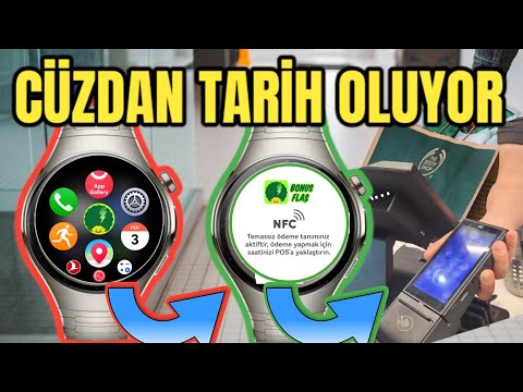 Huawei Saat ile Temassız Ödeme - Garanti BBVA (Watch 5)