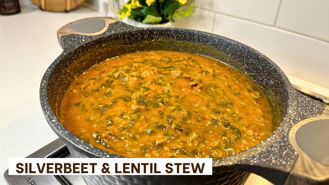 Rijla (Purslane) Inspired Silverbeet & Red Lentils Stew 🇸🇸🇸🇩 - YouTube