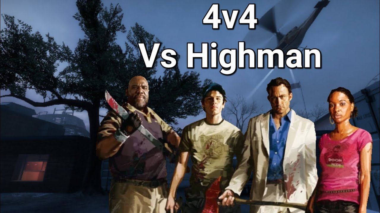 Switching sides | L4D2 4v4 vs Highman - YouTube