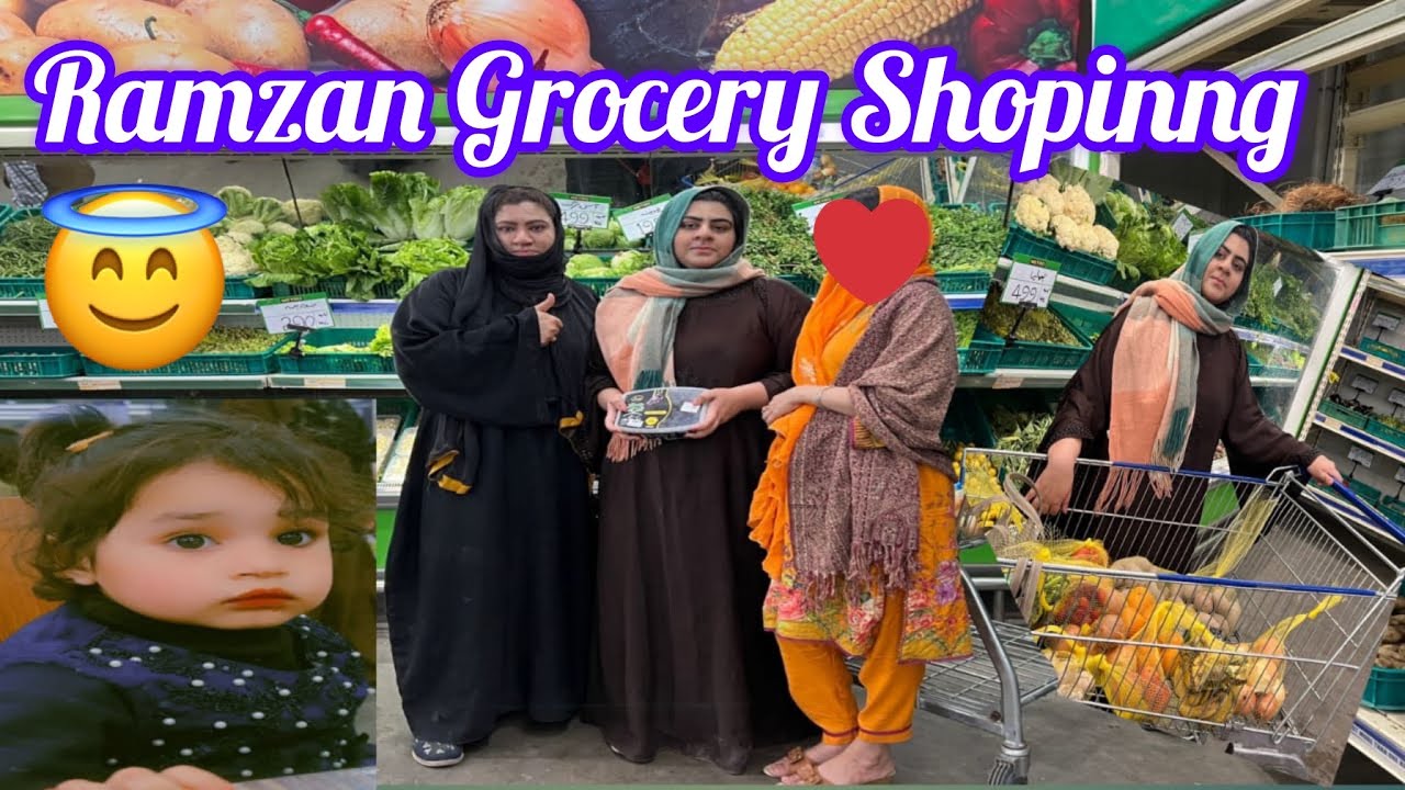 Ramzan Shopping | Fast iftar Complet | Bahi ke sth | Amara with life - YouTube