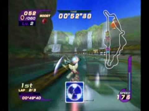 Sonic Riders - Rouge (Temptation) - Splash Canyon - YouTube