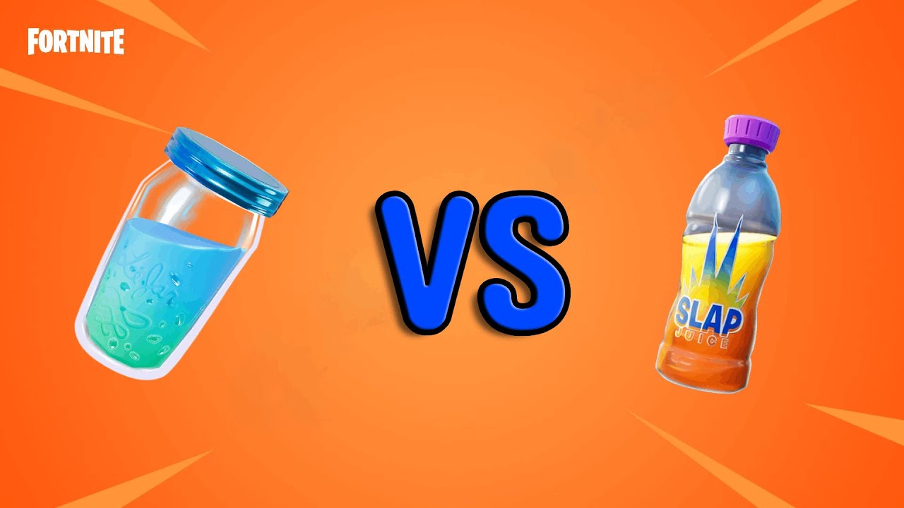 Is Slurp or Slap juice better? Lets find out! [Fortnite] - YouTube