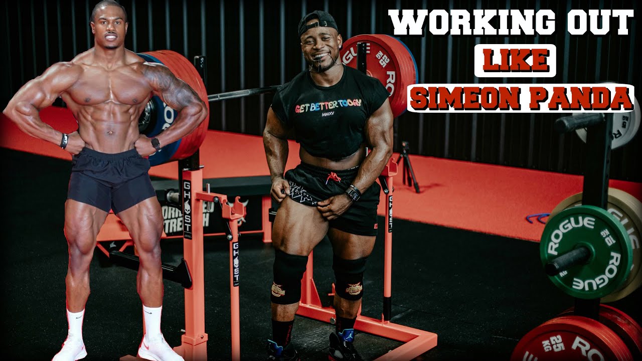 Working Out Like Simeon Panda | Ryan Dengler's HUGE Squat Pr - YouTube