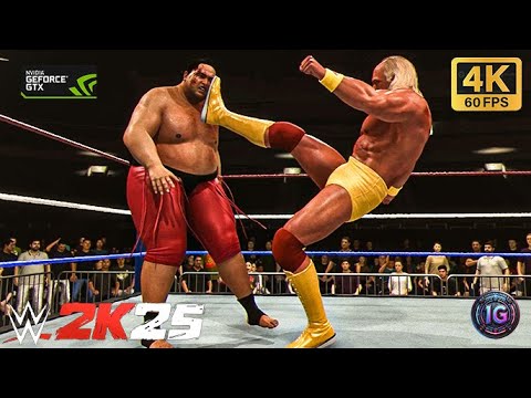 HULK HOGAN VS YOKOZUNA KING OF THE RING 1993 WWE2K25 SHOWCASE | 4K ...