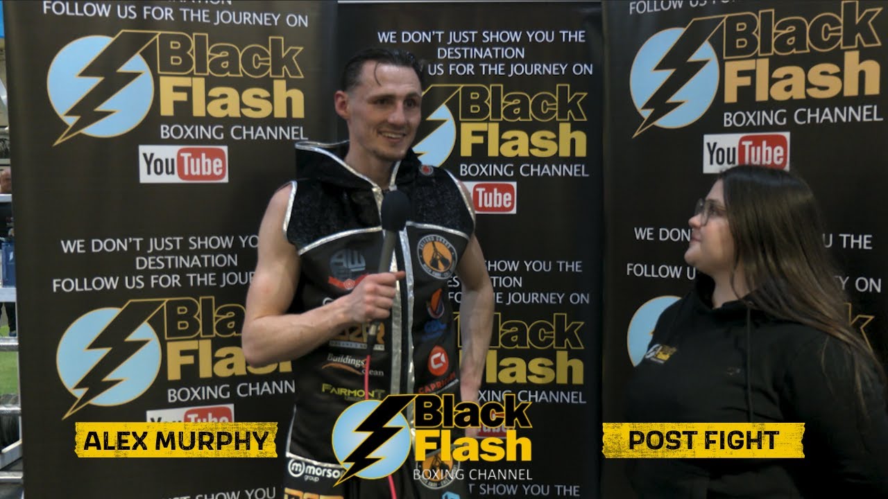 ALEX MURPHY POST FIGHT INTERVIEW - YouTube