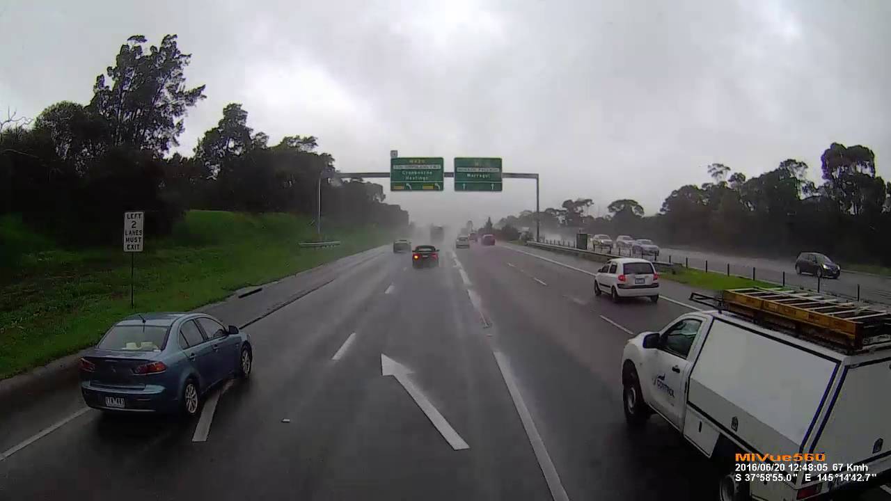 Dash Cam Monash FWY 20062016 - YouTube
