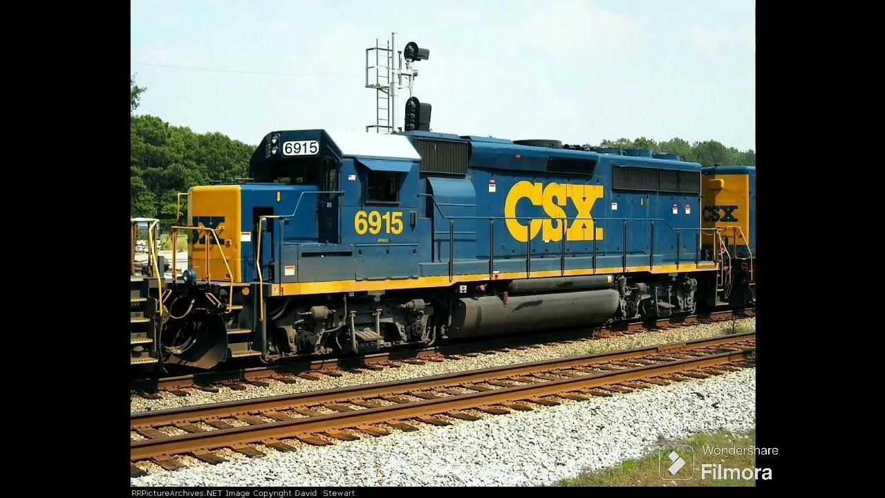 CSX 6915 - YouTube