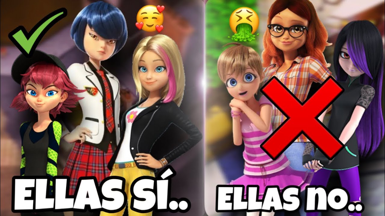 Cosas que las VERDADERAS AMIGAS de Marinette (y Alya NO) han HECHO y ...