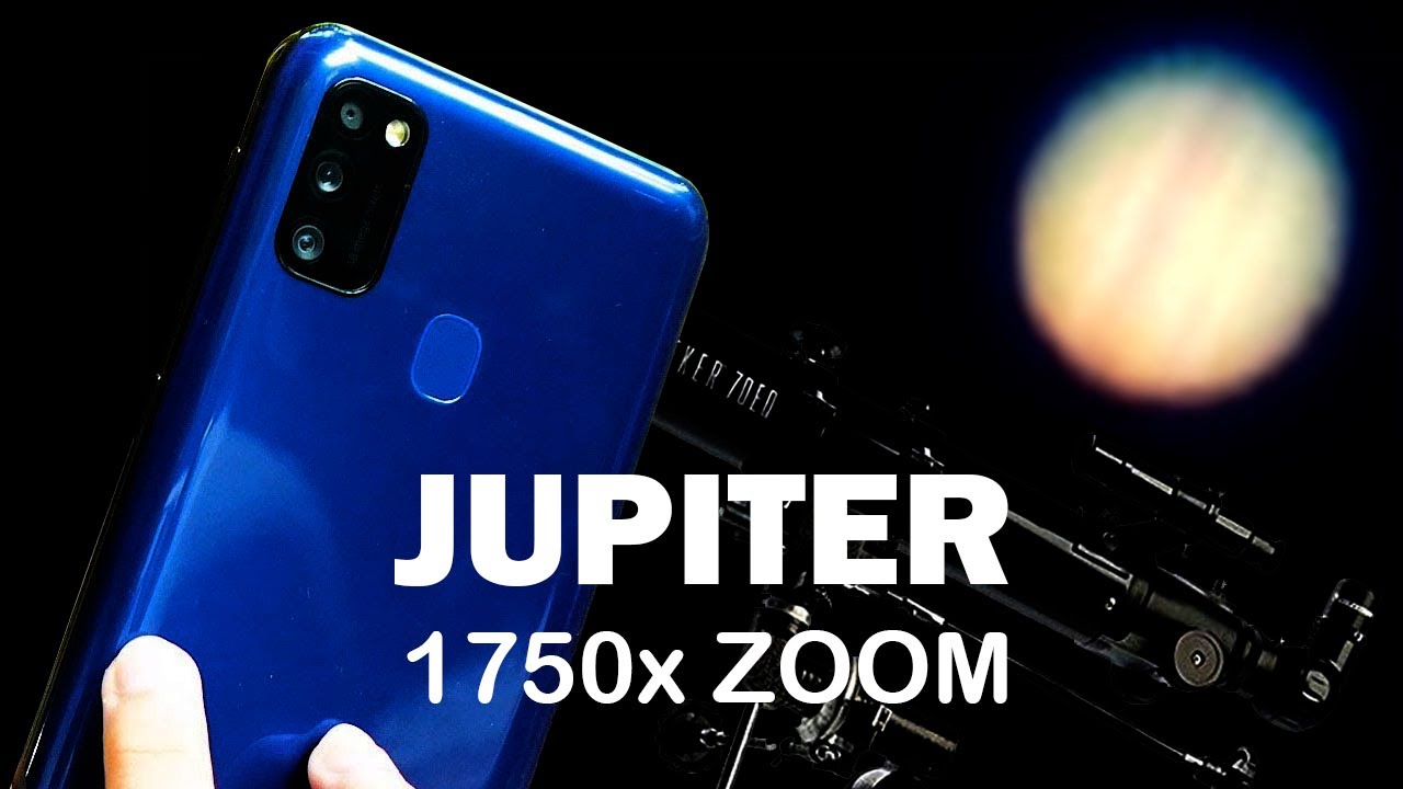 JUPITER 1750x ZOOM LIVE VIDEO 4K with SMARTPHONE Camera and 70mm ...