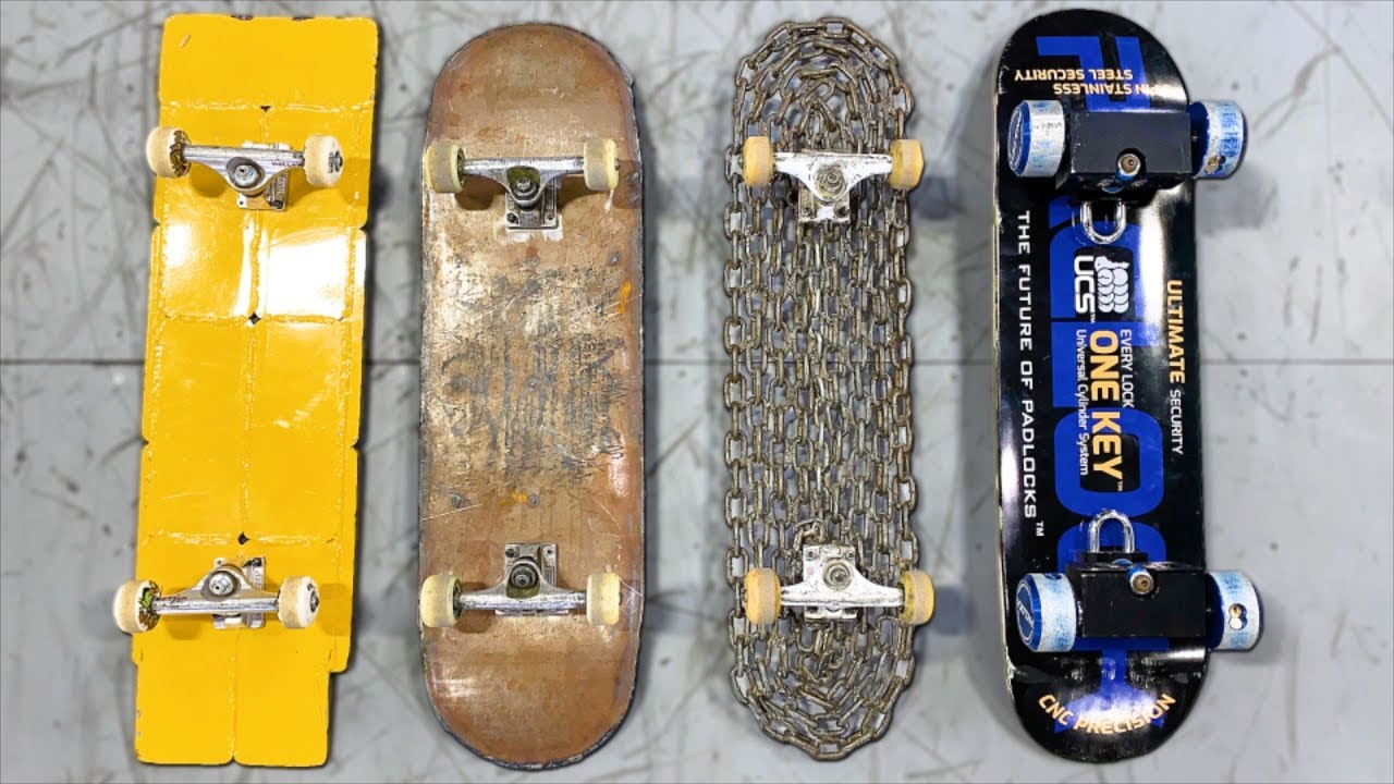 THE HEAVIEST SKATEBOARDS IN HISTORY - YouTube