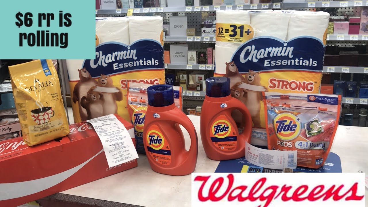 2nd Trip to Walgreens $6rr From P&G deal is Rolling - YouTube