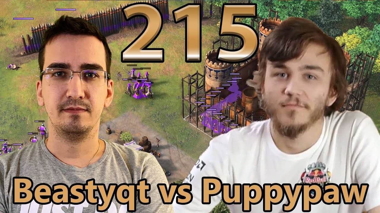 Beastyqt vs Puppypaw - Conquerors Cup - BO5 - Age of Empires 4 - Cast 215 - YouTube