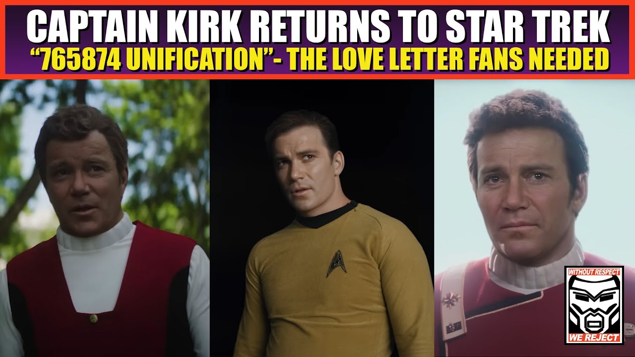 Captain Kirk is BACK in "765874 Unification" - A Deeply Moving Love ...