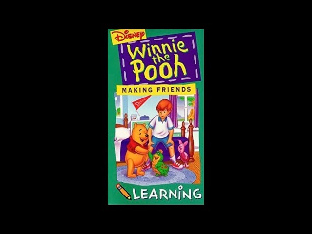 Winnie The Pooh Learning Vol 1 Making Friends Vhs 1998