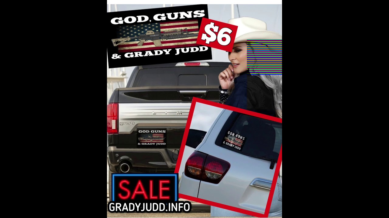 God Guns And Grady Judd Bumper Sticker $6 - YouTube