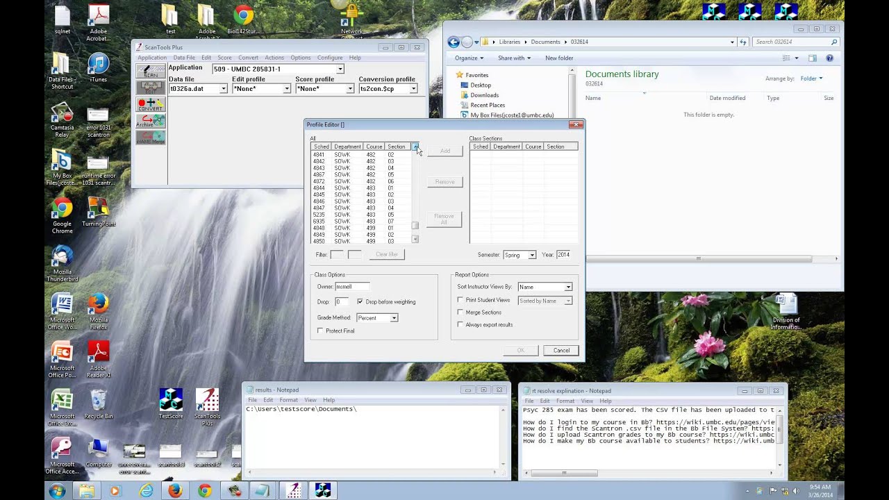 How do I score scantron tests - YouTube