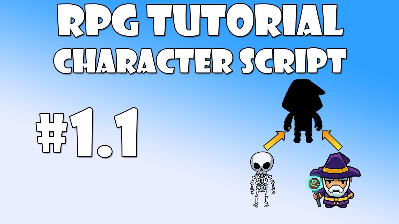 11 Unity Rpg Tutorial Character Script Youtube 9085