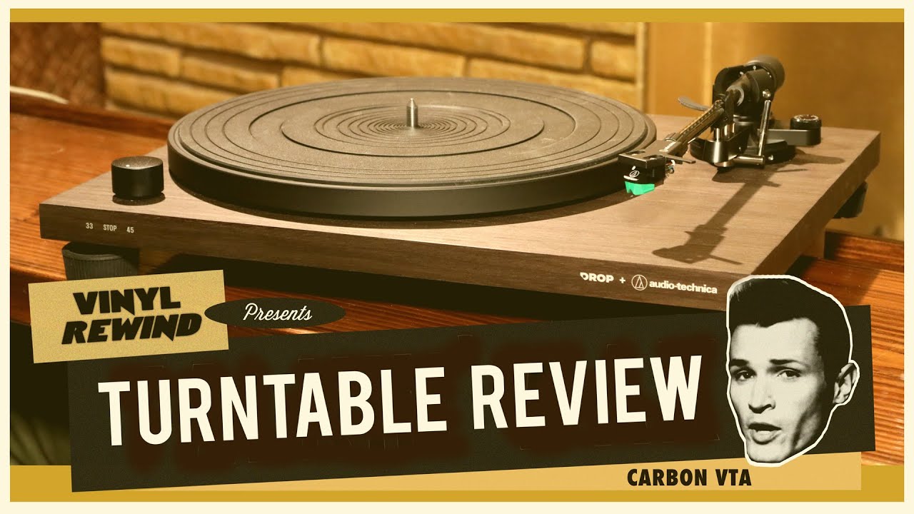 Entry level turntable review - The Drop + Audio Technica Carbon VTA ...