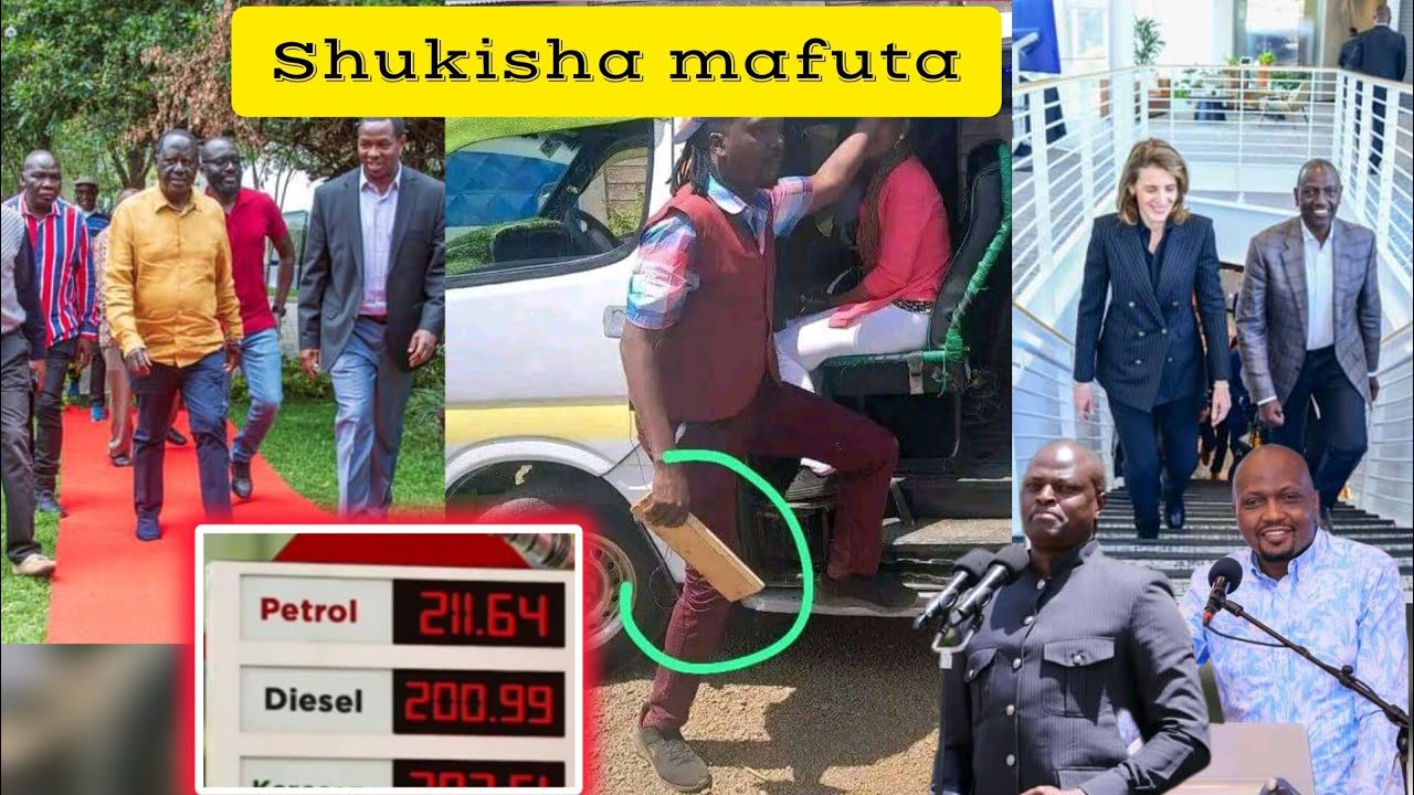 MOSES KURIA 🤣"MAFUTA IMEPANDA" SI UCHIMBE KISIMA YAKO😂🤣 ft Ruto, Raila ...