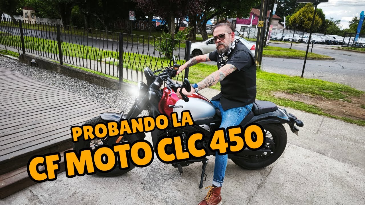 PROBANDO LA CF MOTO CLC 450 - YouTube