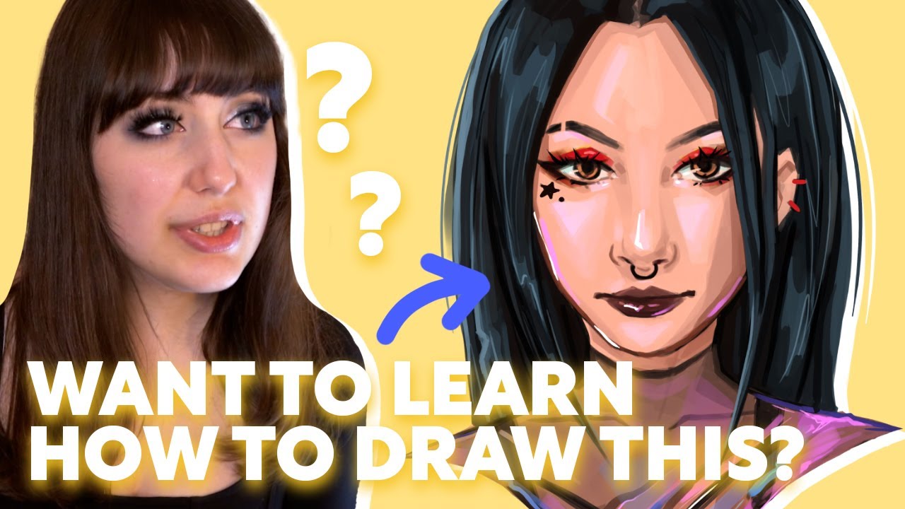 How to Draw Stylized Faces in 2023! Beginner Tutorial - YouTube