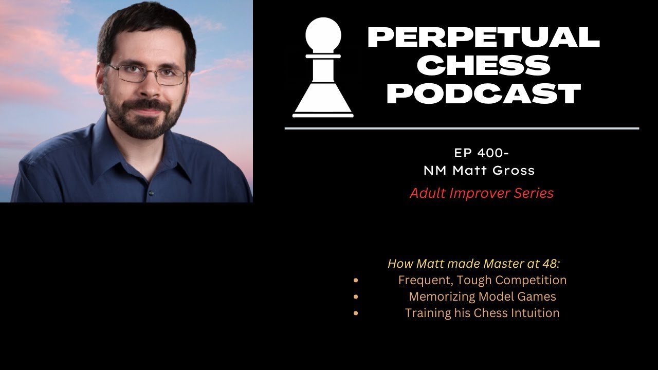 NM Matt Gross on How he Revamped his Chess Game and Became a Master at ...