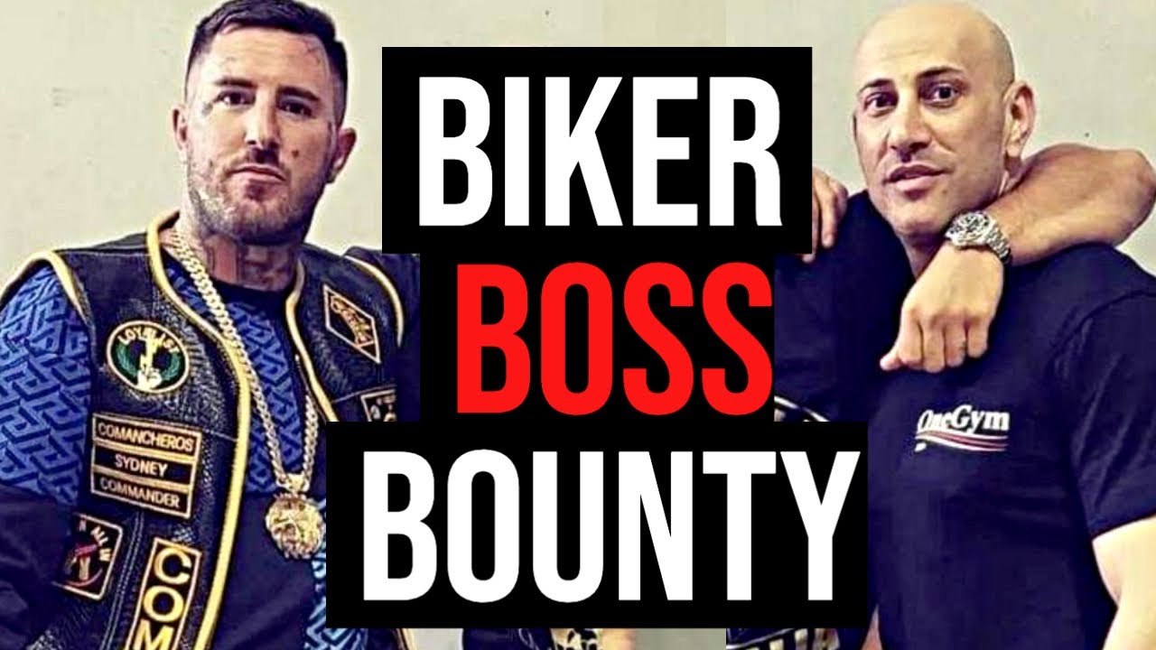 Outlaw biker boss claims $3mil bounty is on his head - YouTube