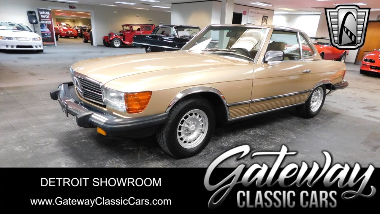 1984 Mercedes Benz 380 SL Gateway Classic Cars #2086 DET - YouTube