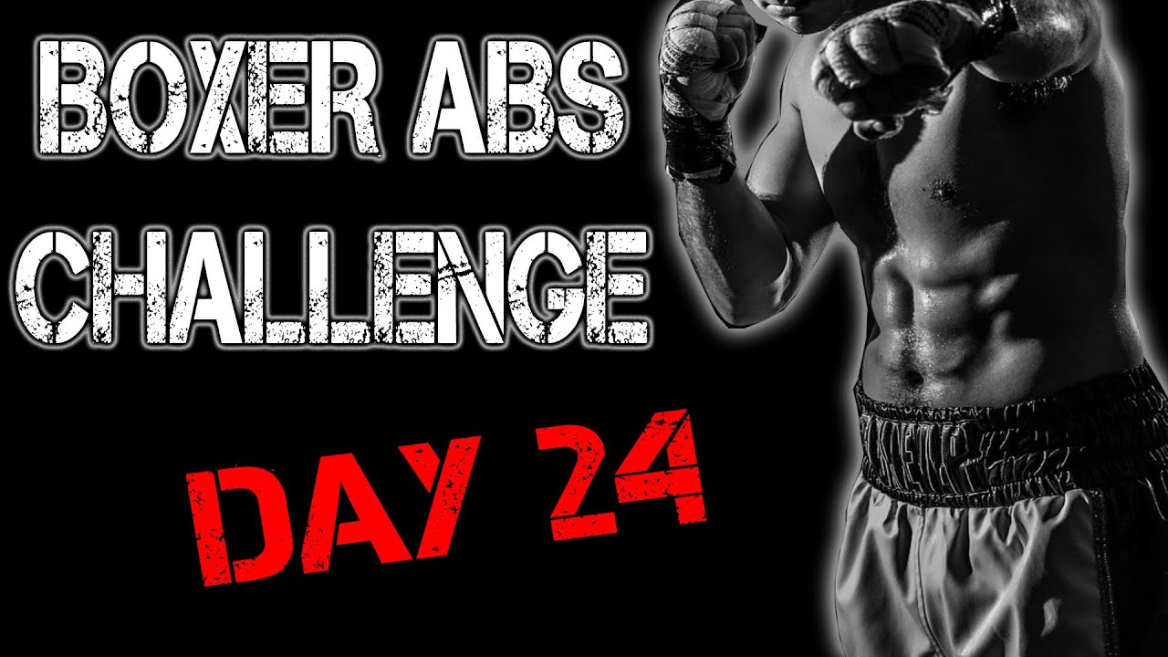 Day 24 - 10 Minute Boxing Core Workout | 30-Day BOXER ABS CHALLENGE ...