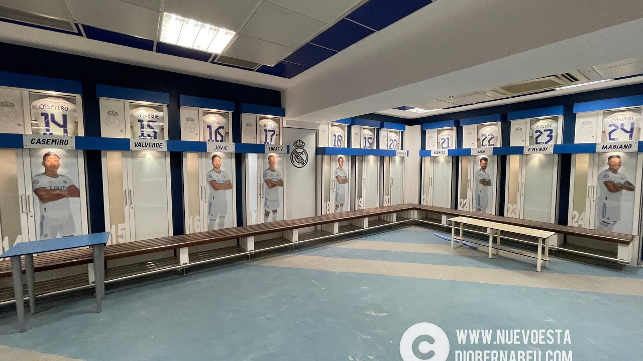 🚨ULTIMA HORA🚨 Así Se Encuentra los Vestuarios del Bernabéu🏟 - YouTube