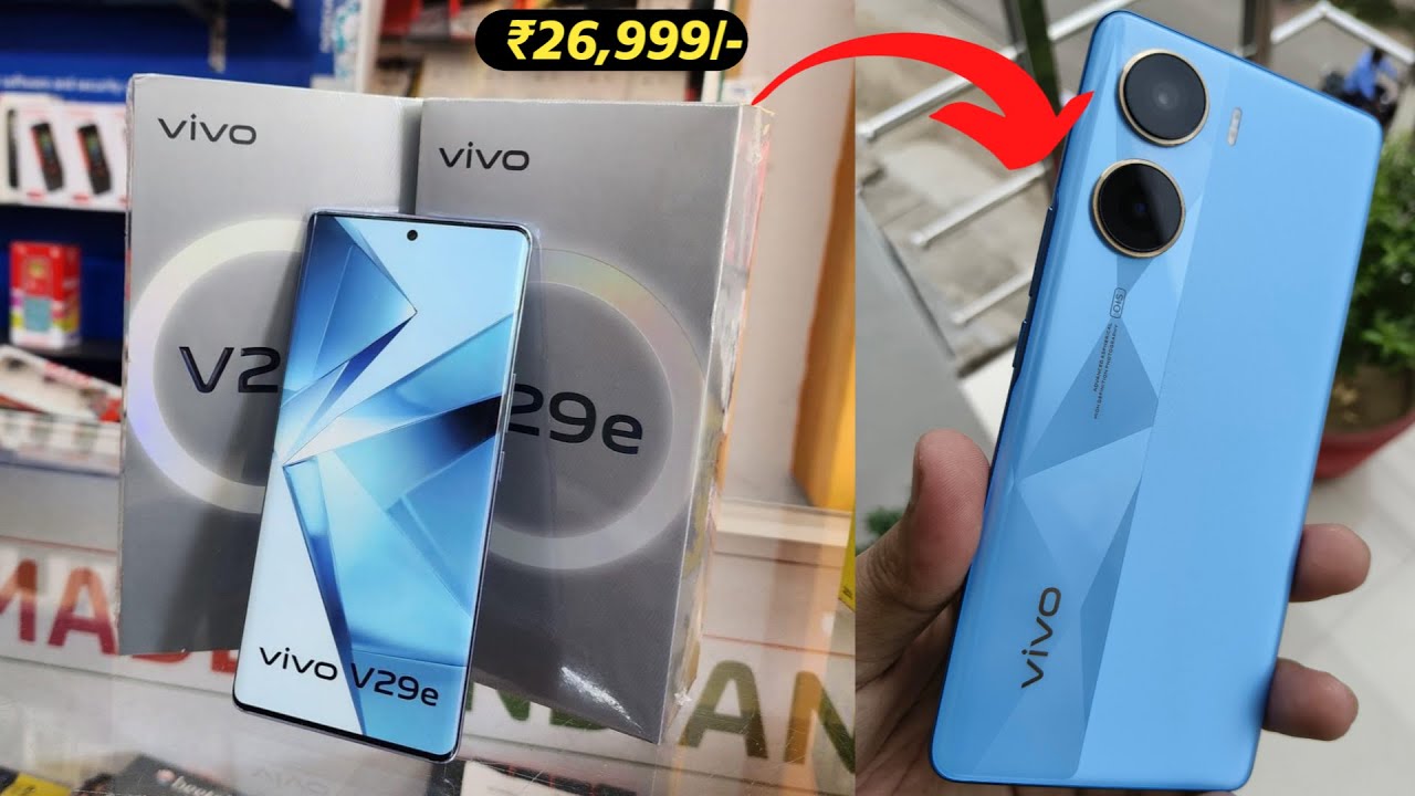 Vivo v29e 5G Unboxing & First Look | Specs | Price in india - YouTube