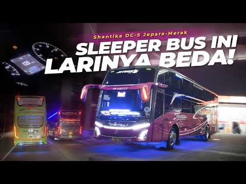 LARINYA ORA UMUM! ANDALAN NGEJAR WAKTU !! 🔥 - Trip Shantika DC-5 Sleeper