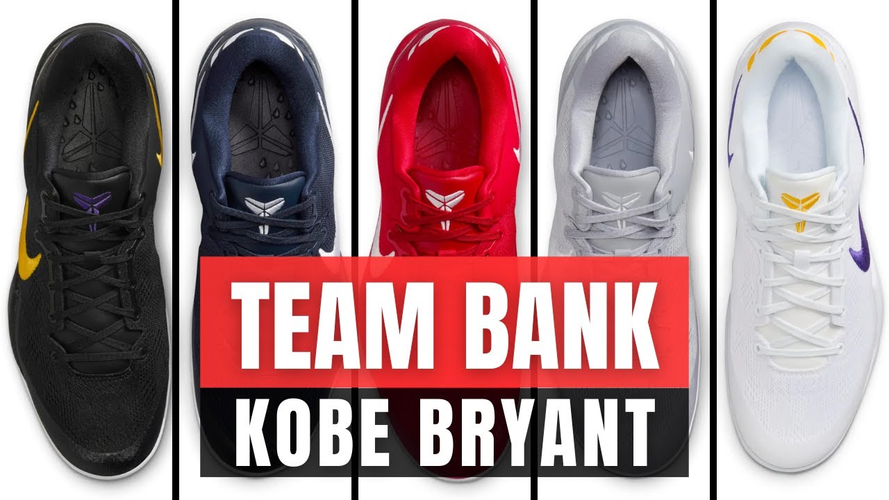 BEST TEAM BANK Nike Kobe 8 Protro Release in September 2024 - YouTube